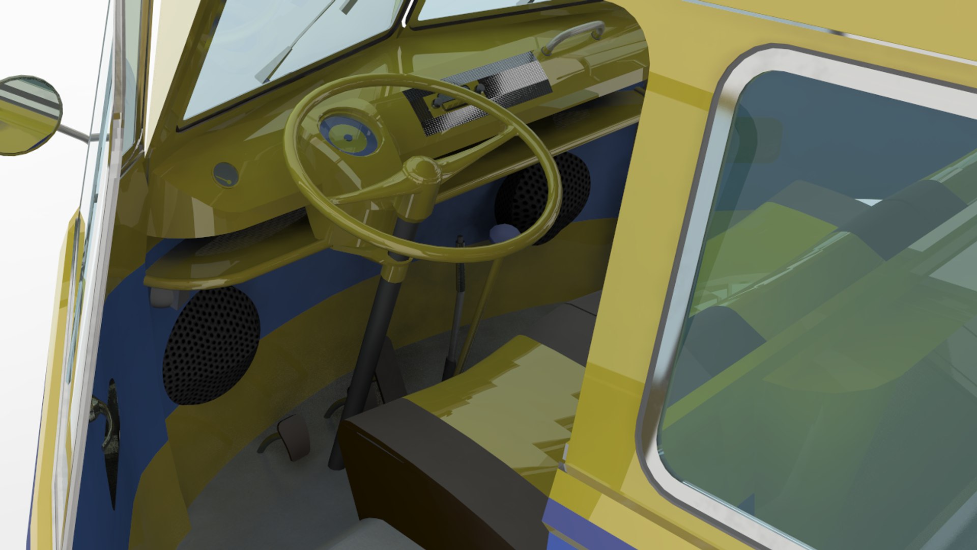 Minion Camp Van Model - TurboSquid 1179349