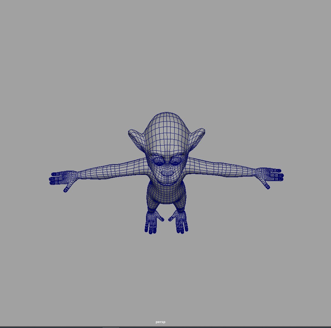 Monkey cartoon character 3D model - TurboSquid 1485592