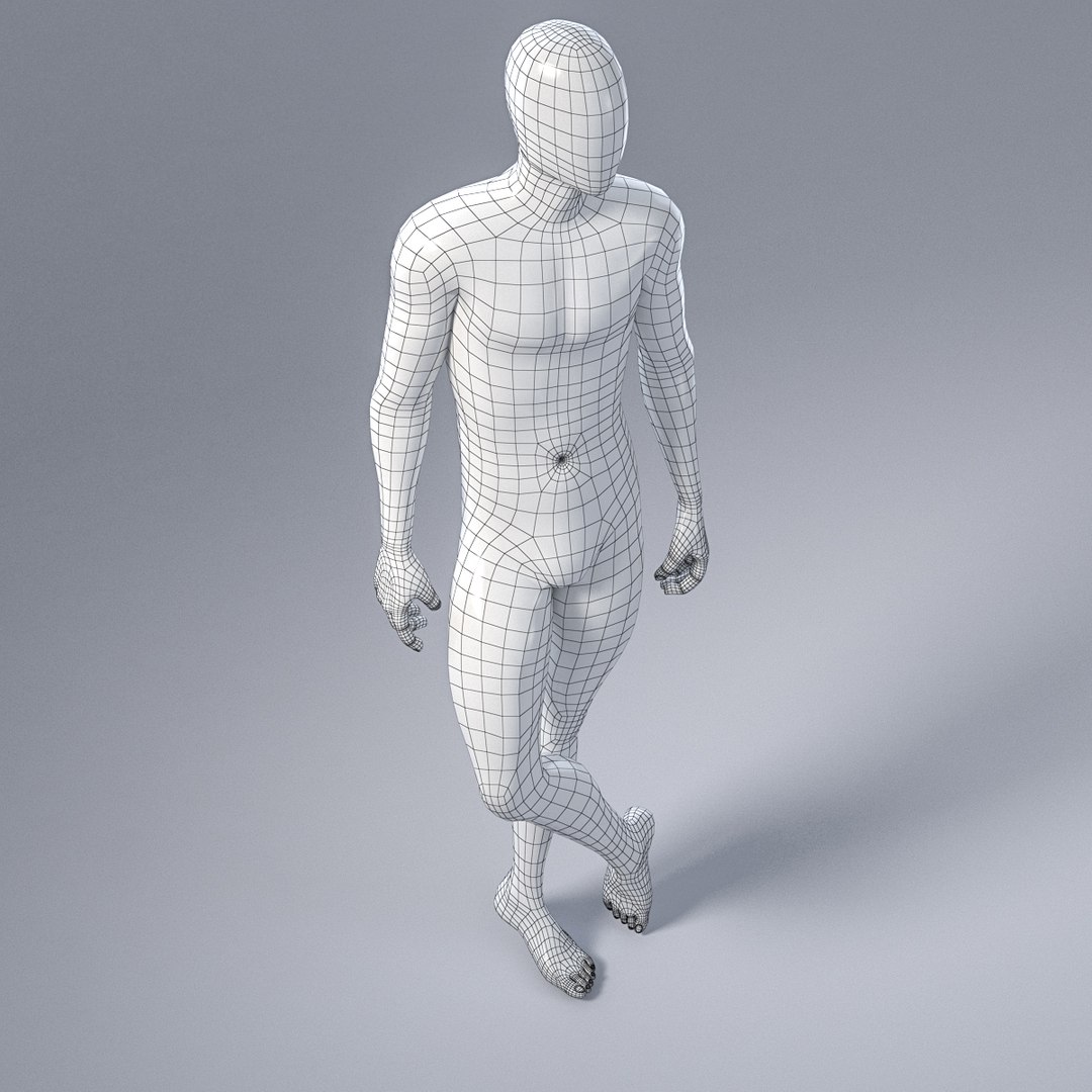 Male Mannequin 3d Model