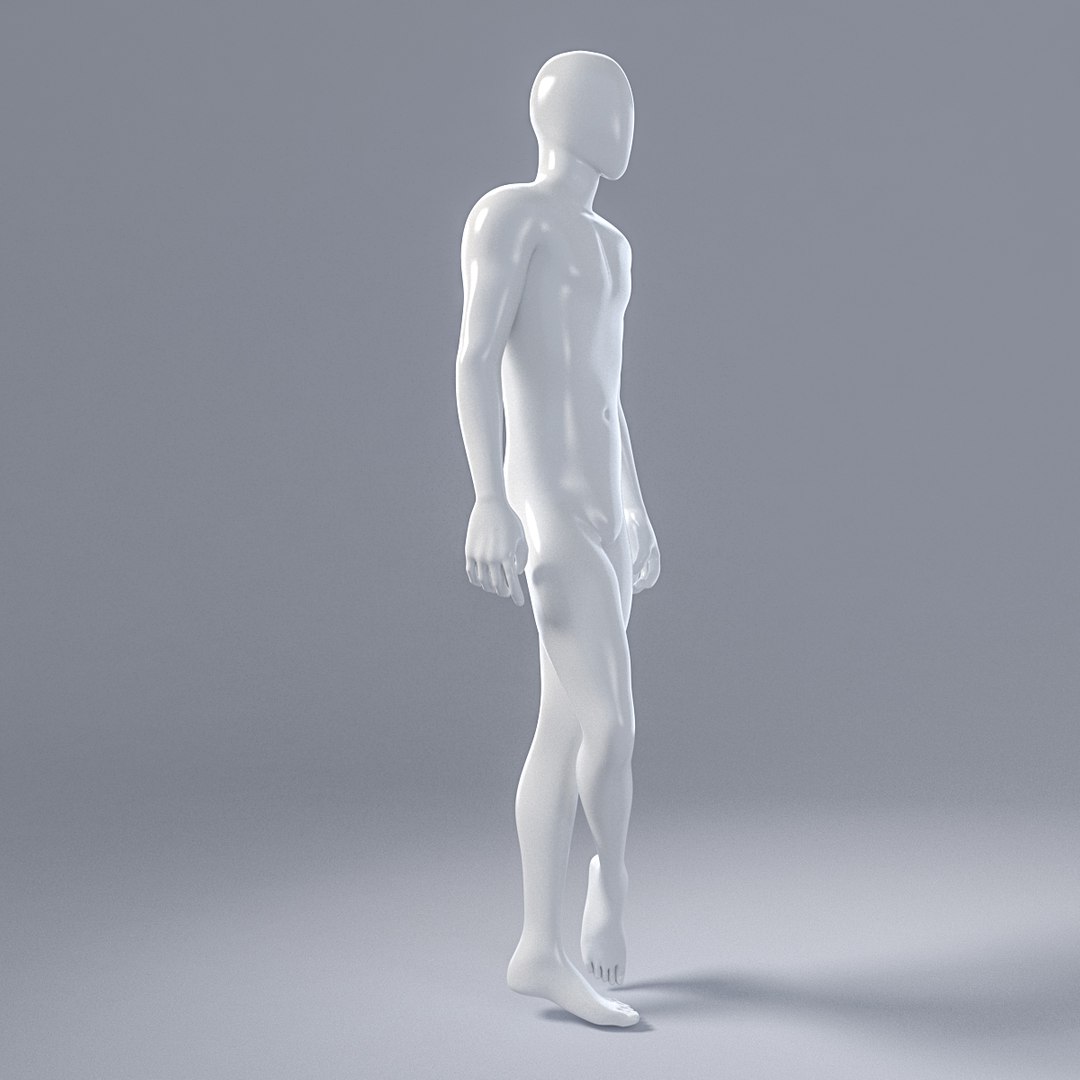 Male Mannequin 3d Model