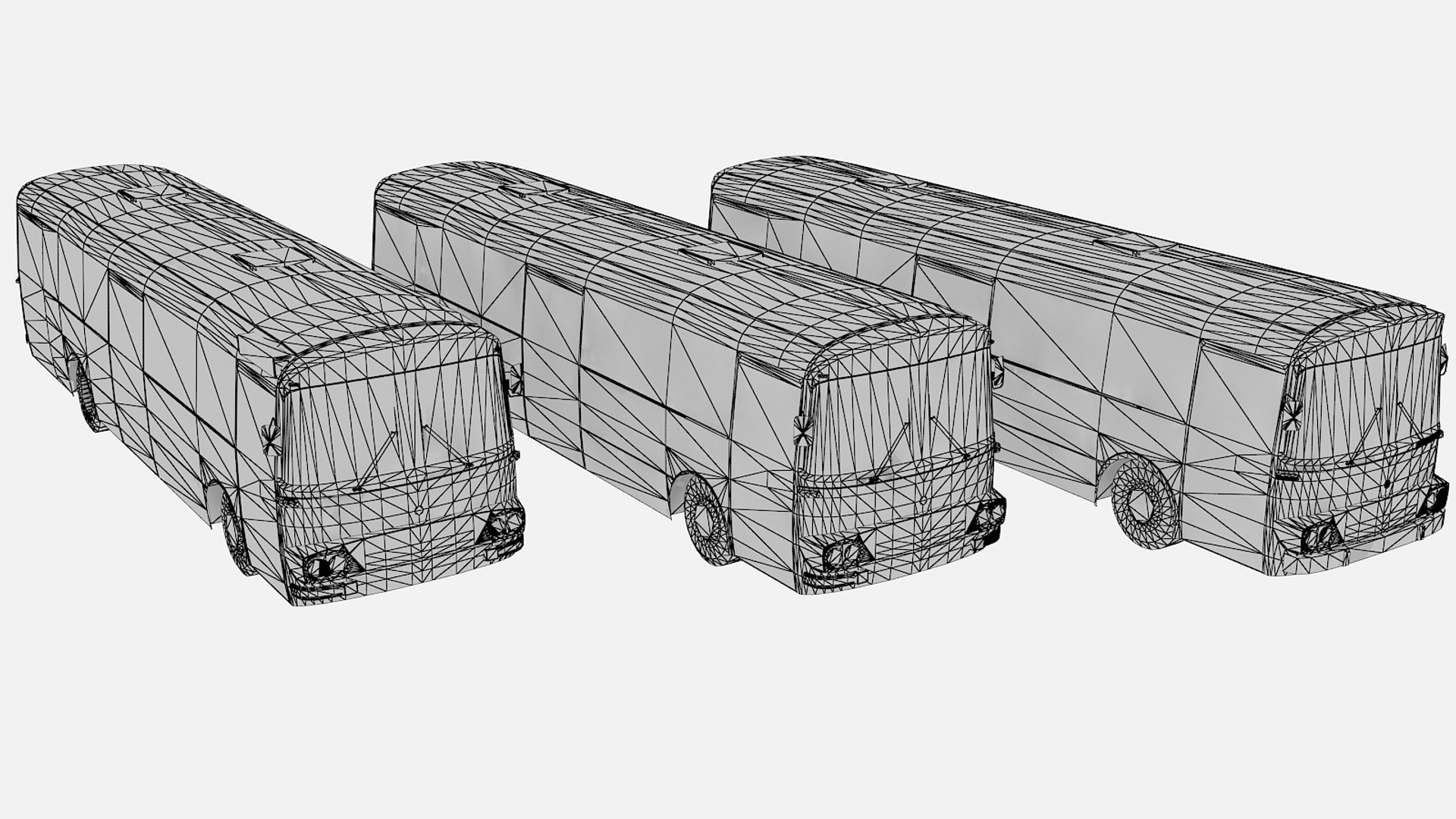 Karosa Sm11 City Bus 3d Model