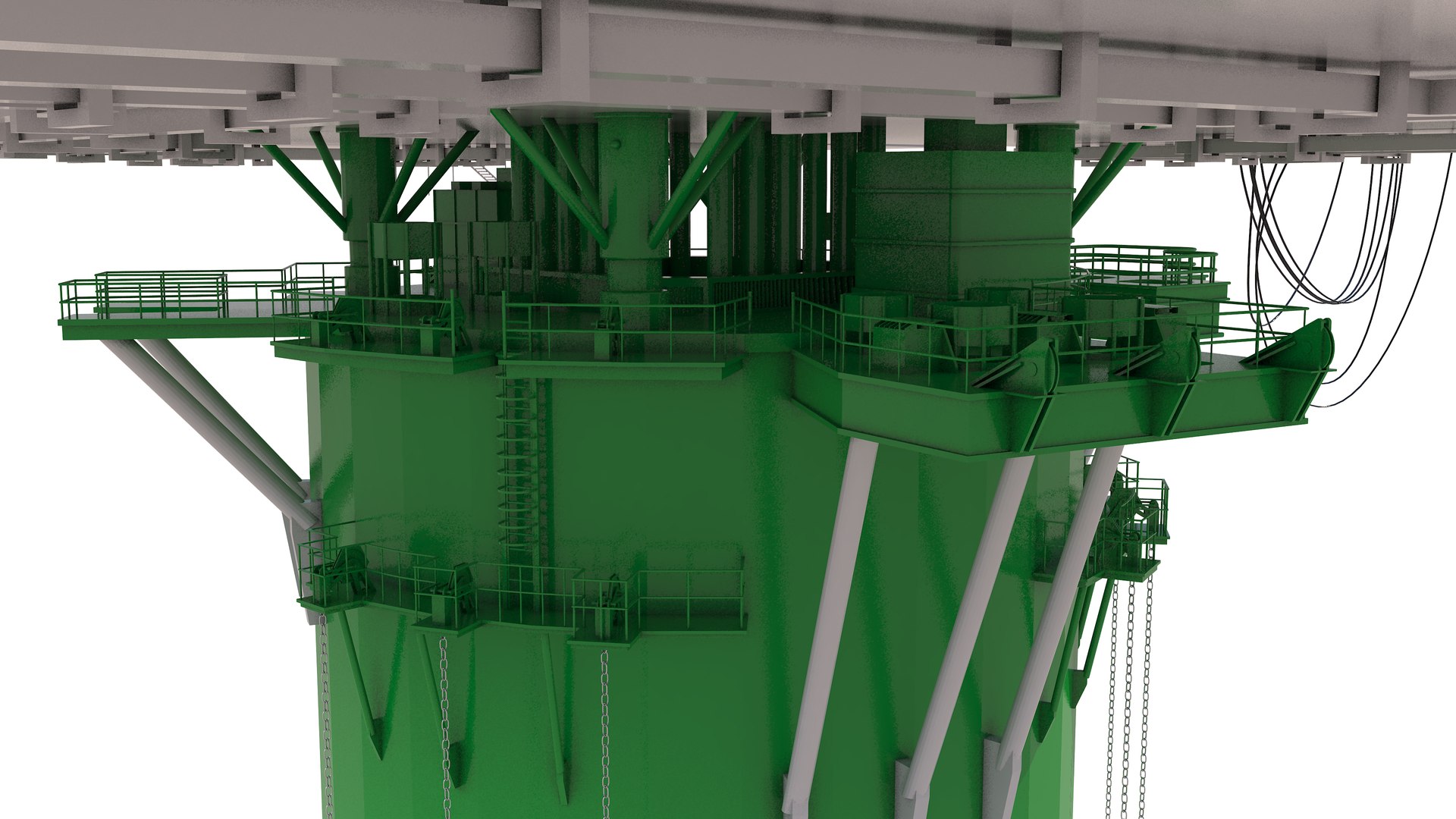 Offshore Oil Rig 3D - TurboSquid 2270825