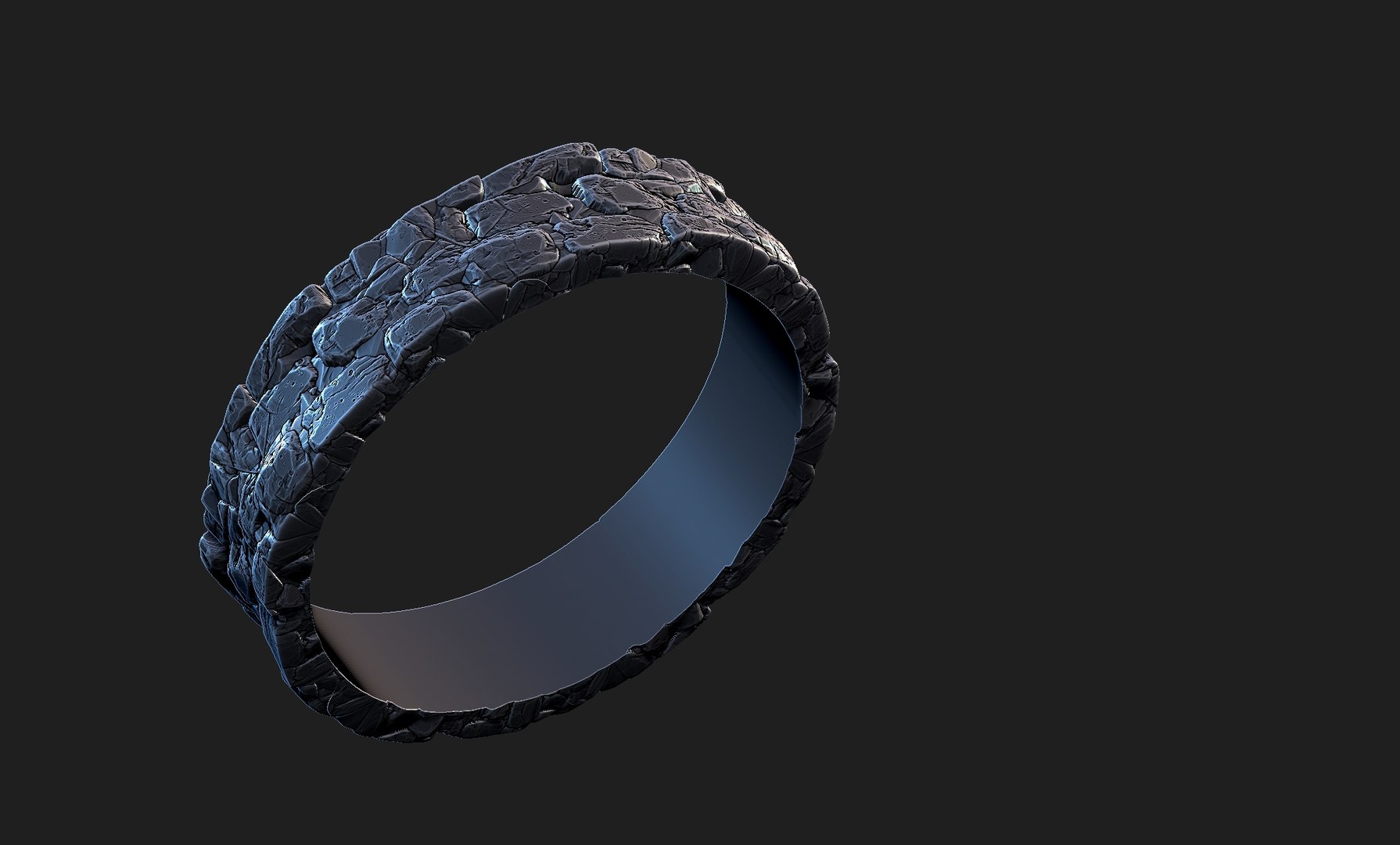 Bricks Ring 3D Model - TurboSquid 2141985