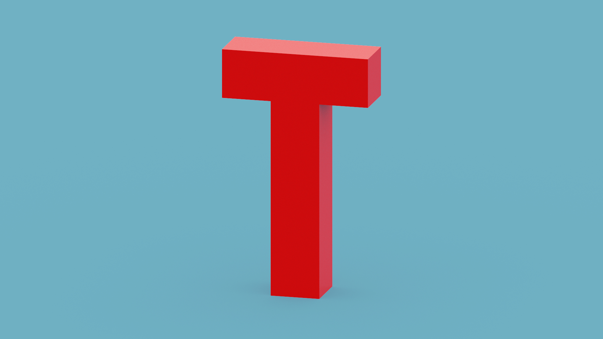 3D Pixel Letter T Model - TurboSquid 1981787
