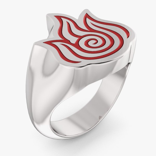 Fire Element Signet Ring model - TurboSquid 1875966