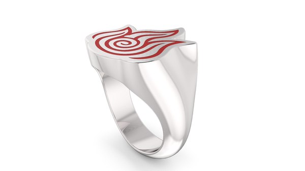 Fire Element Signet Ring model - TurboSquid 1875966