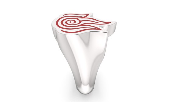 Fire Element Signet Ring model - TurboSquid 1875966