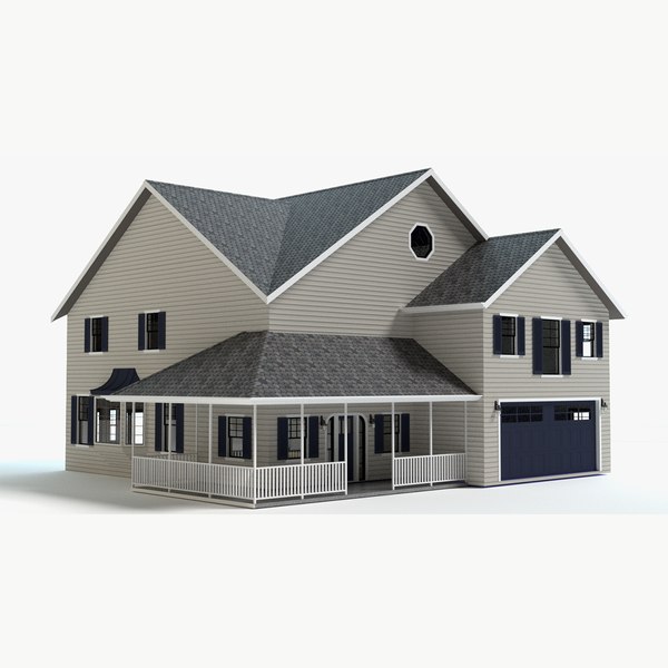 Farmhouse 3D Models for Download | TurboSquid