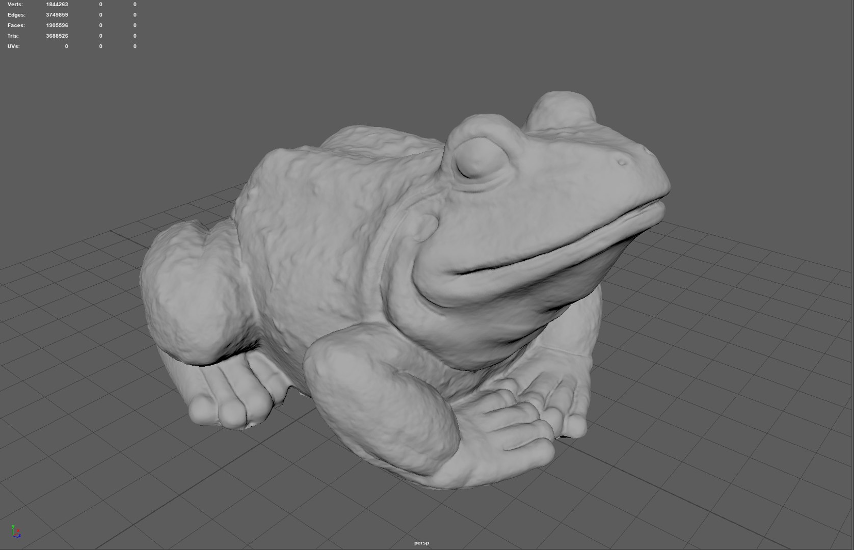 Toad for 3d print 3D model - TurboSquid 2064546