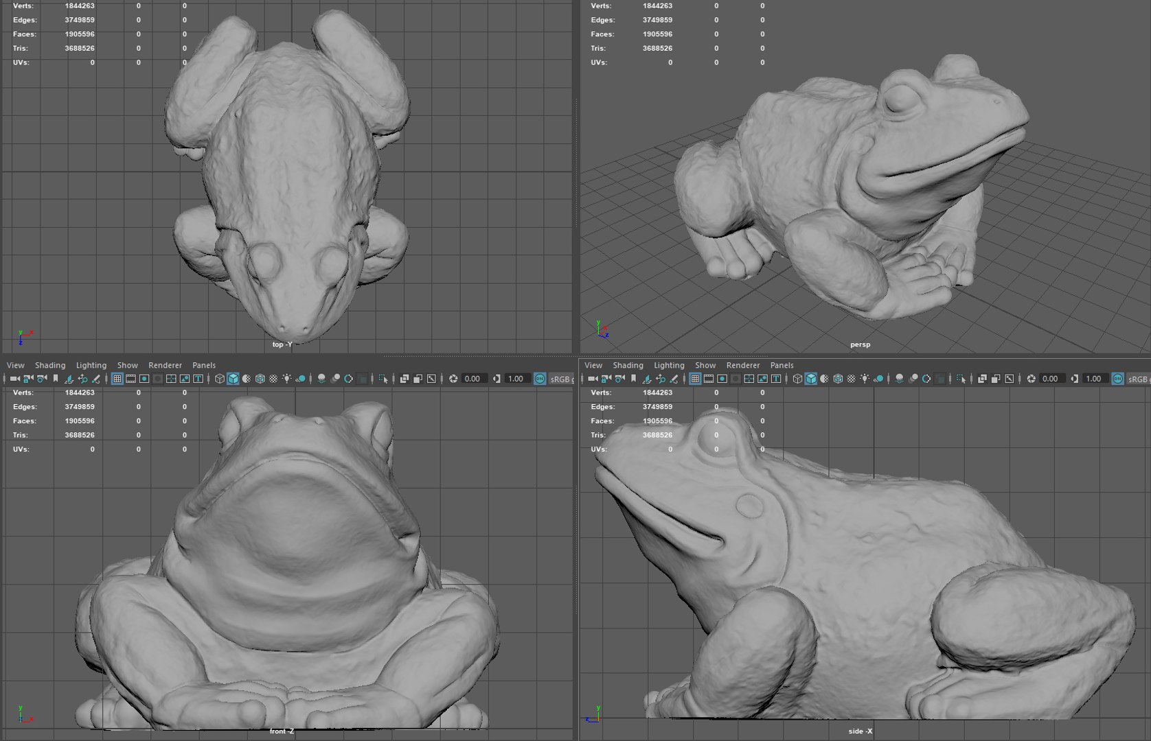 Toad for 3d print 3D model - TurboSquid 2064546