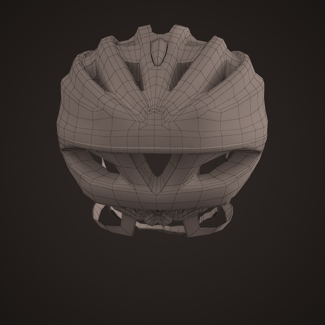 3d road bicycle helmet model
