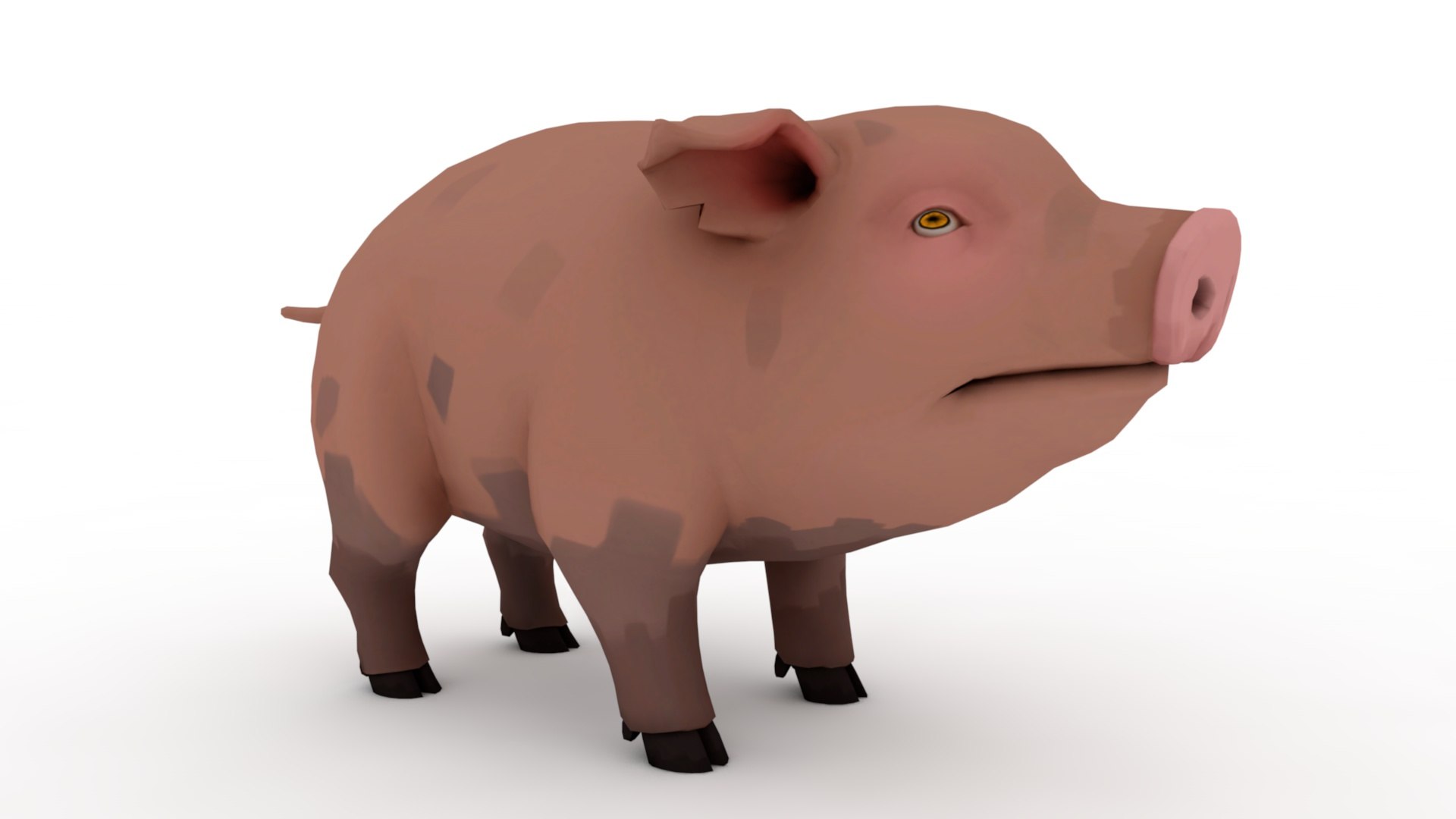 3D Model Pig - TurboSquid 1953908