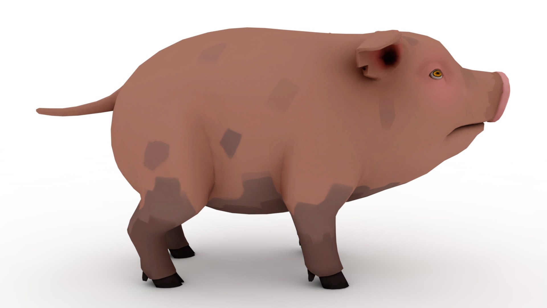 3D Model Pig - TurboSquid 1953908