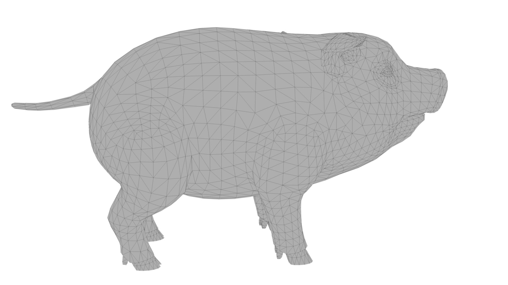 3D Model Pig - TurboSquid 1953908