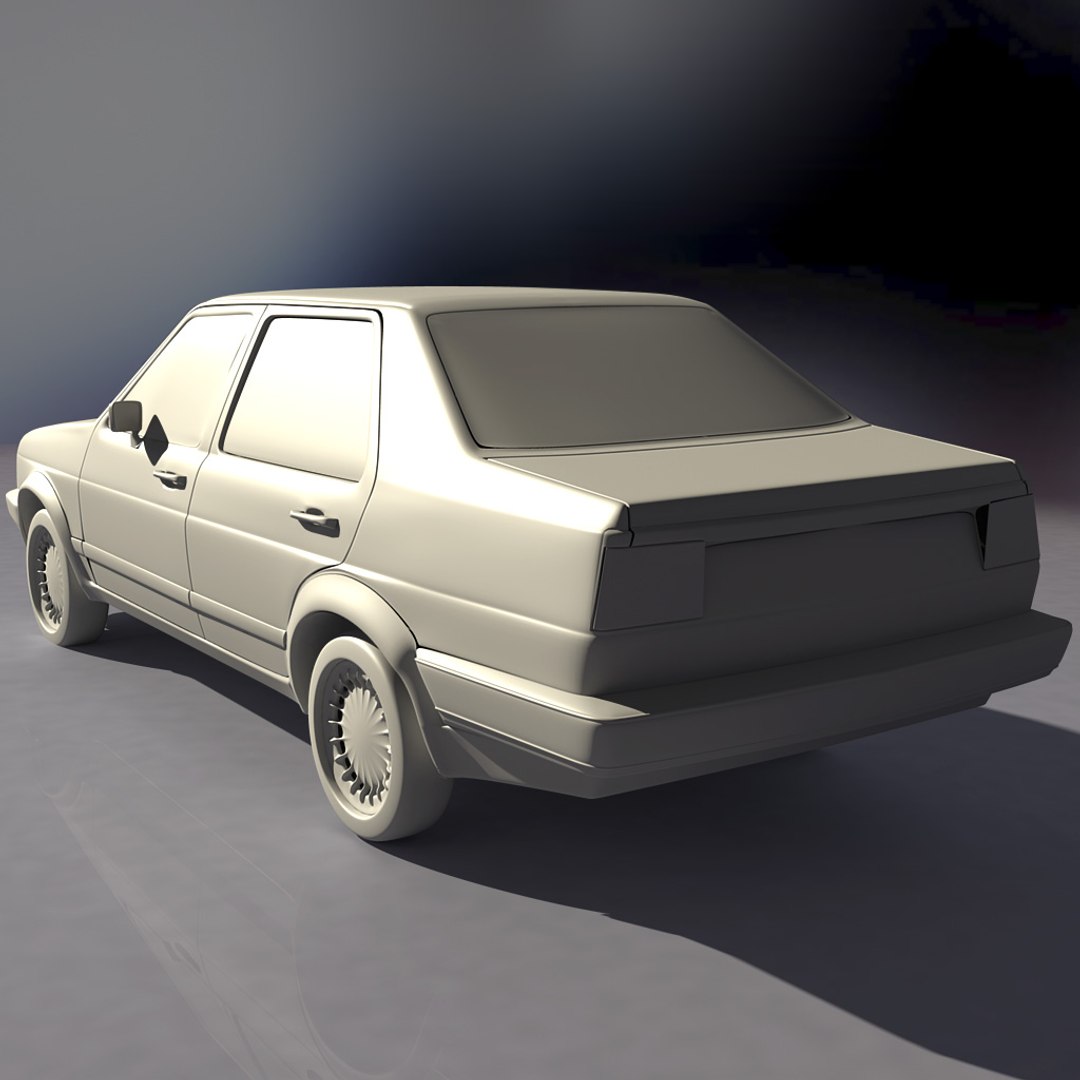 Jetta Ii 3d Model