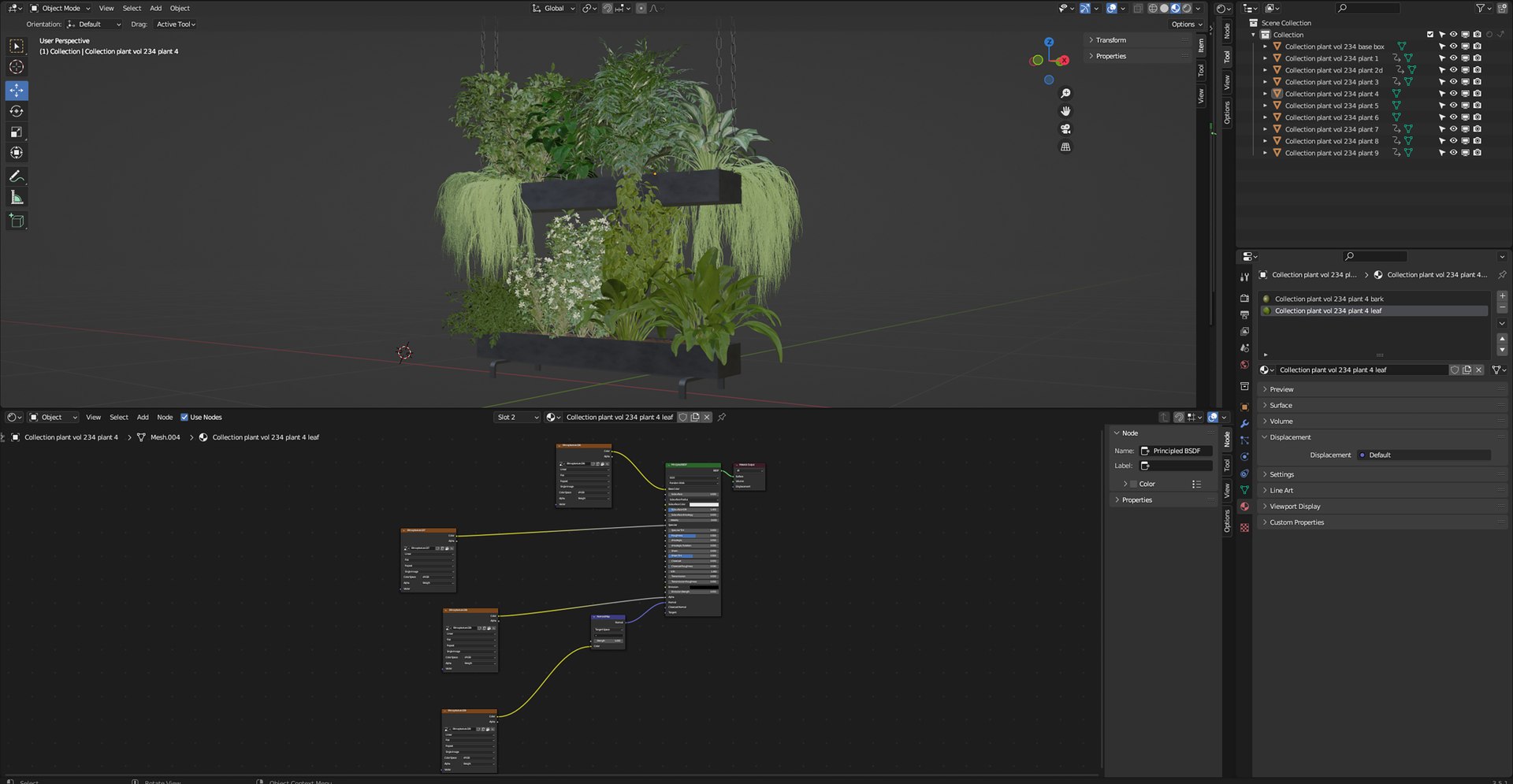 3D Collection Plant Vol 234 - Blender Model - TurboSquid 2087070