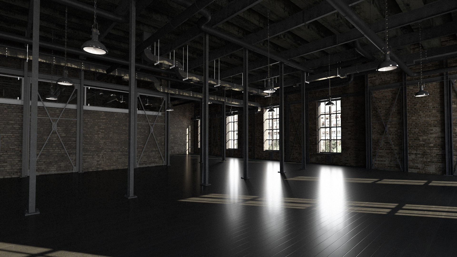 3D Loft Interior 2 - TurboSquid 2014466