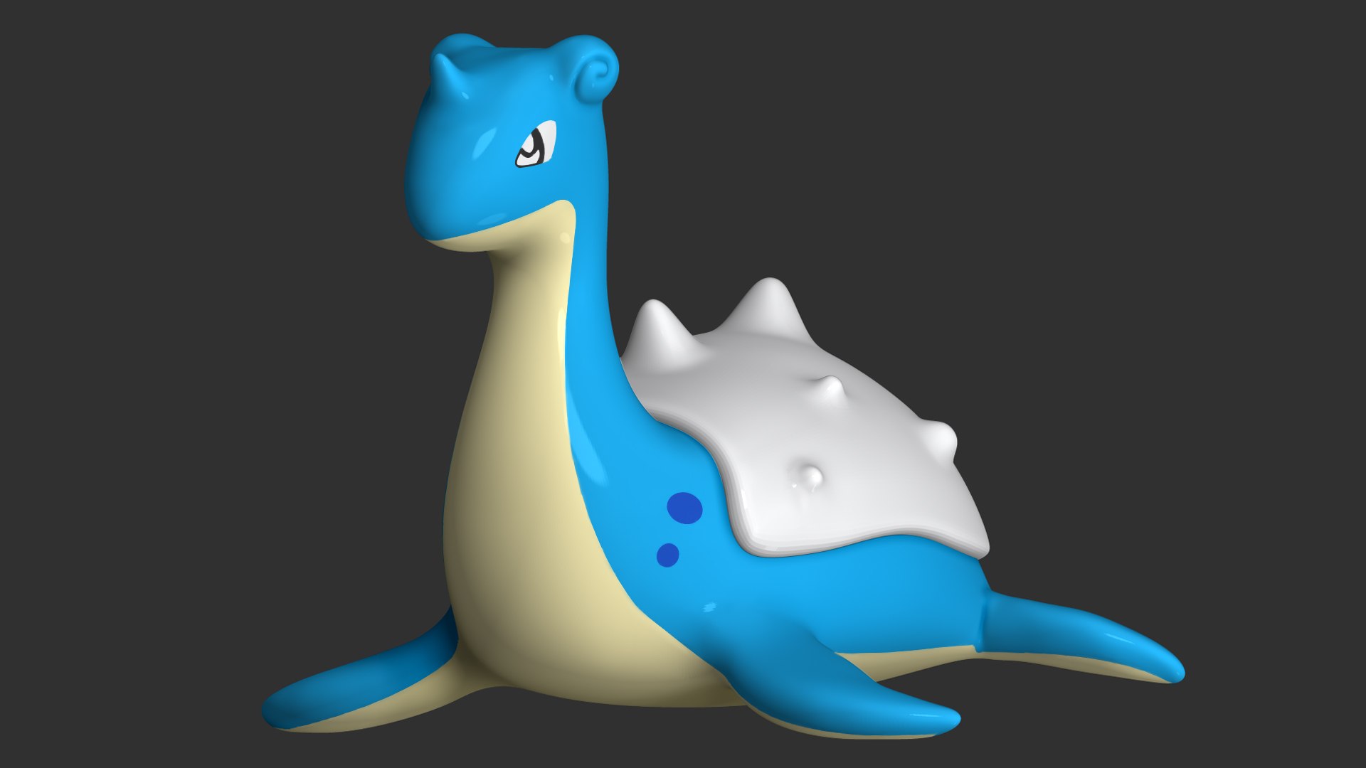 Lapras 3D - TurboSquid 1782433