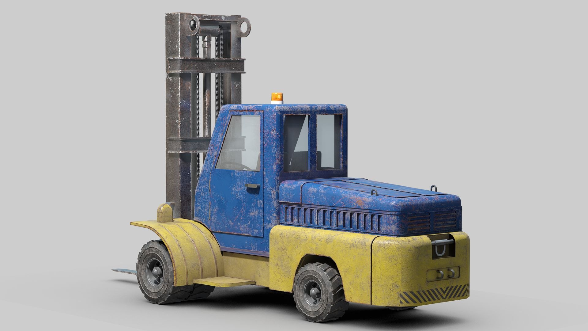 3D Forklift Truck Model - TurboSquid 2410789