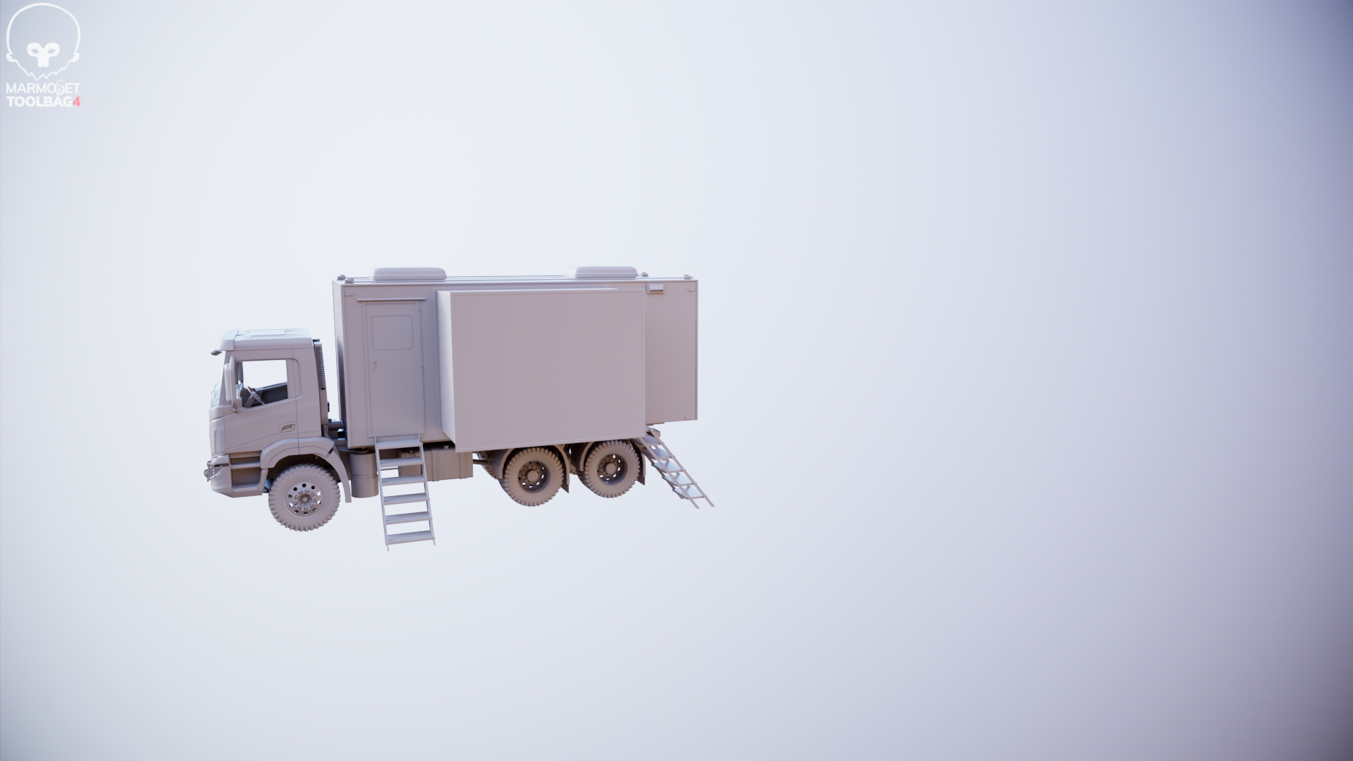 Generic Military Command Truck UT 3D Model - TurboSquid 2277081