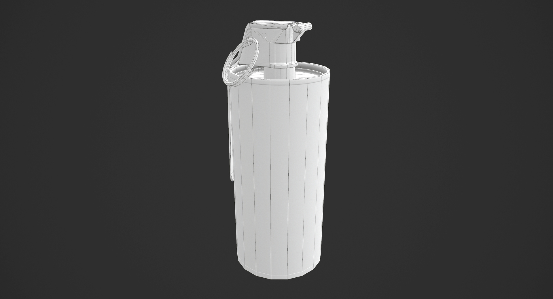 Incendiary Grenade 3d Model