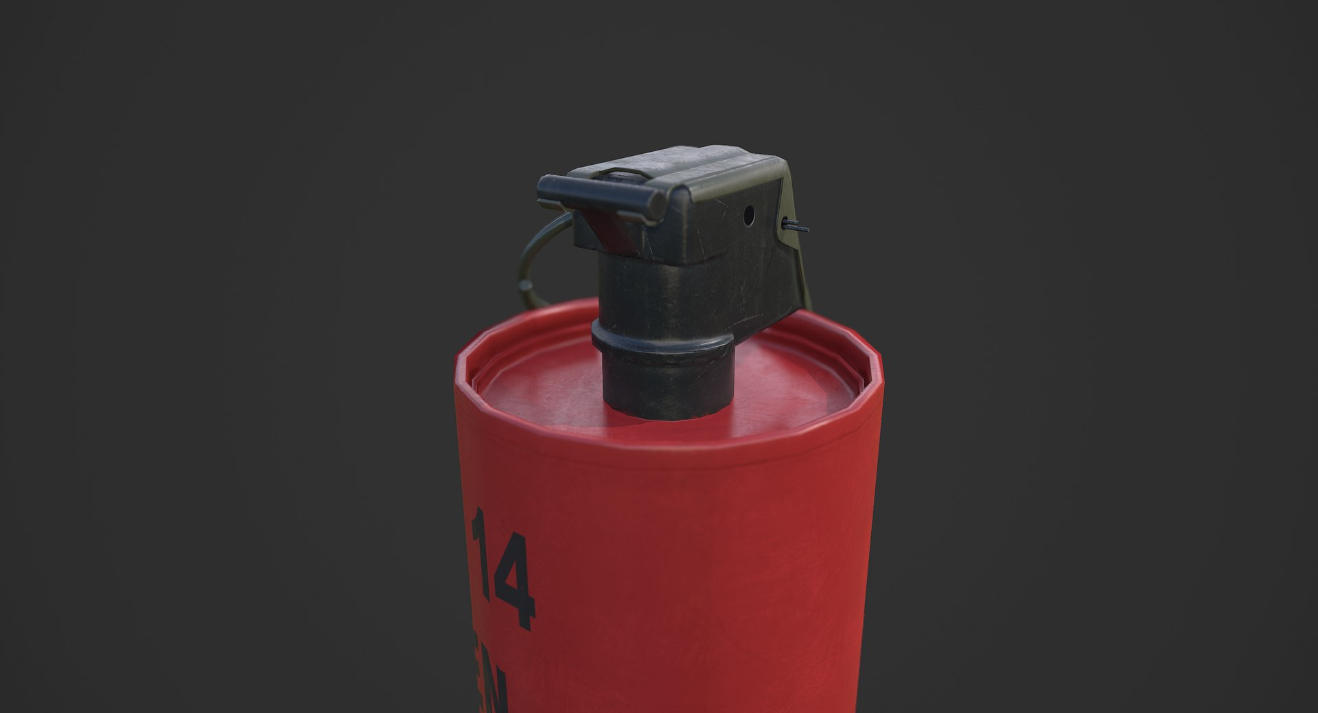 Incendiary Grenade 3d Model
