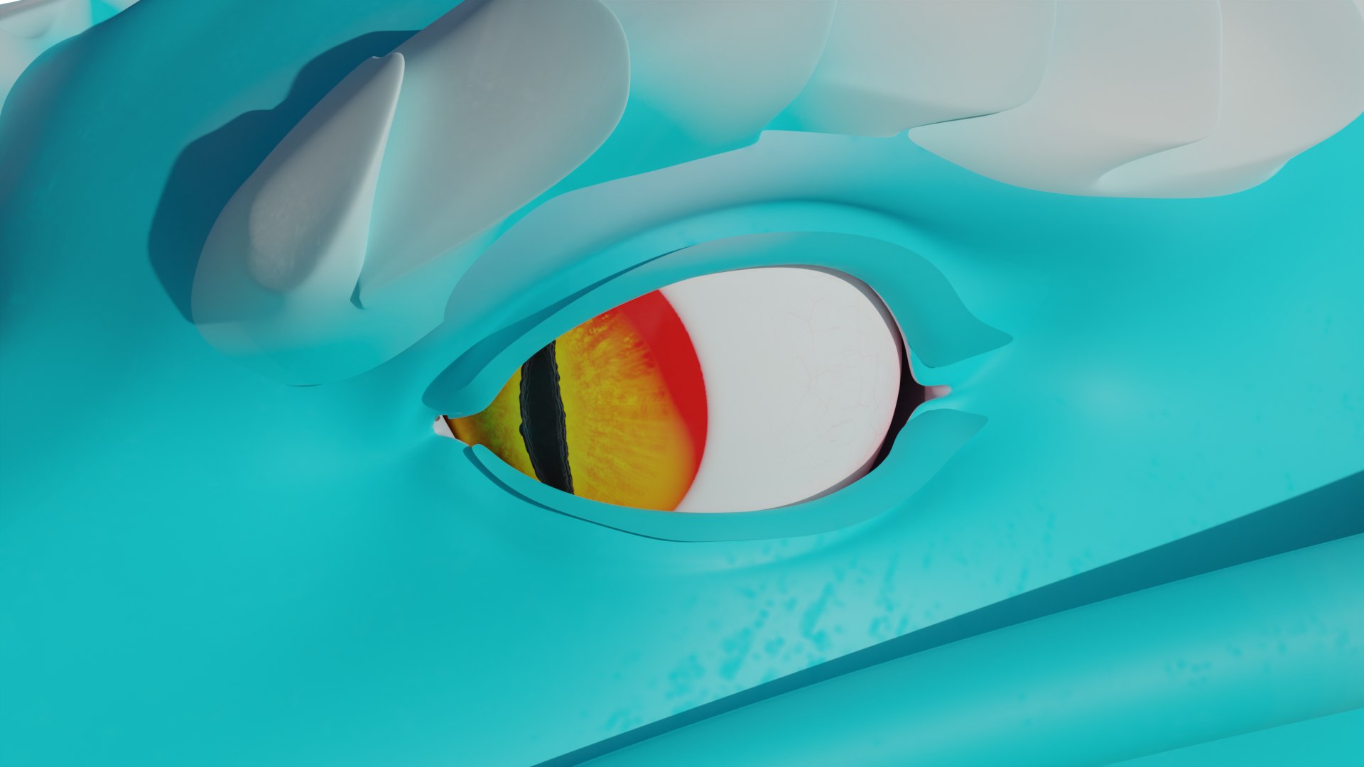 3D Model Chinese Blue Dragon - TurboSquid 1957611