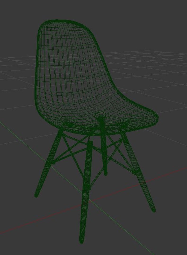 3D Chair Blender Model - TurboSquid 1380228