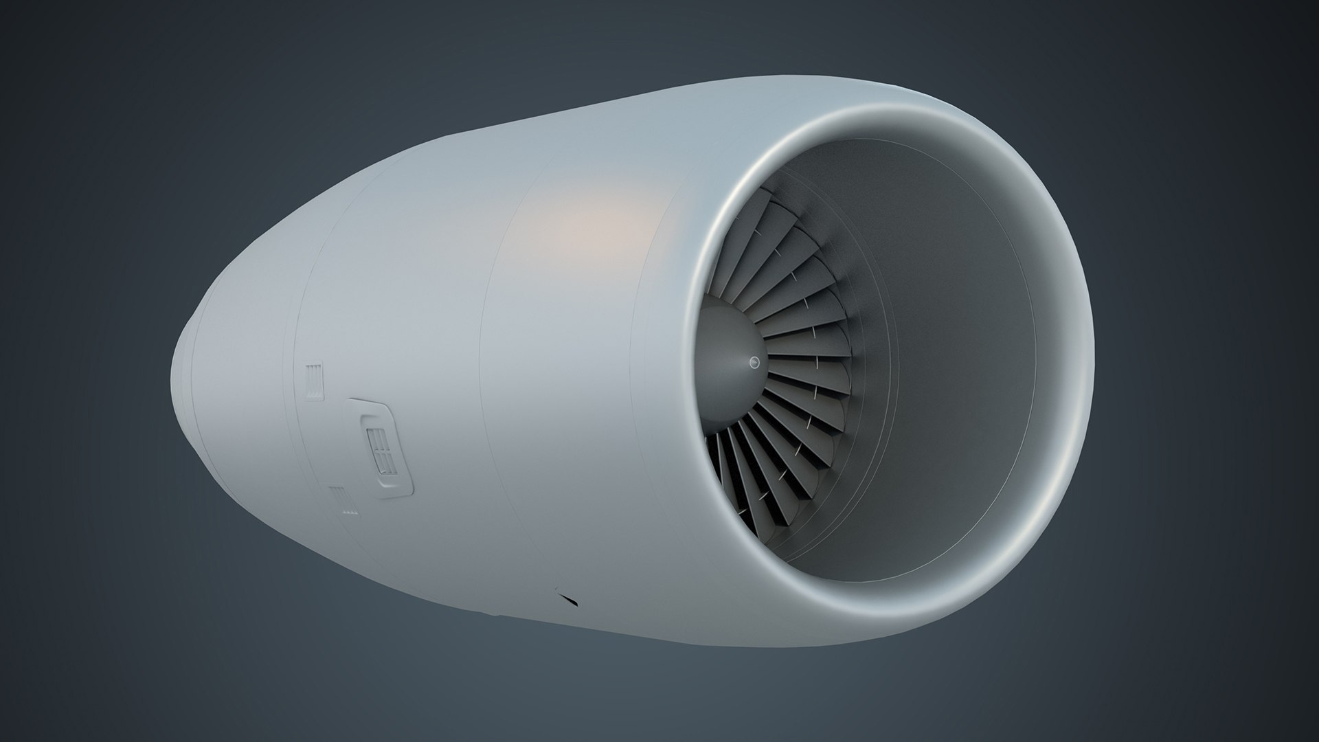 3D ps90a engine - TurboSquid 1581289