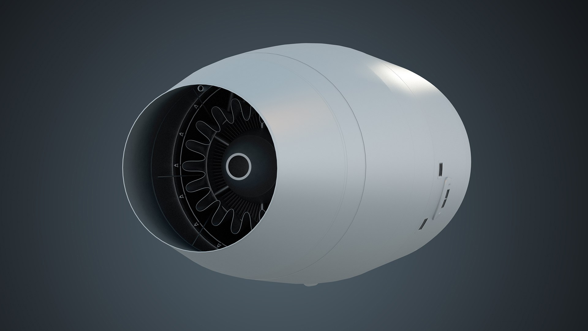 3D ps90a engine - TurboSquid 1581289