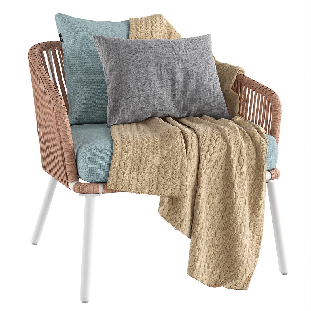 Armchair Rhodes 3D - TurboSquid 2059271