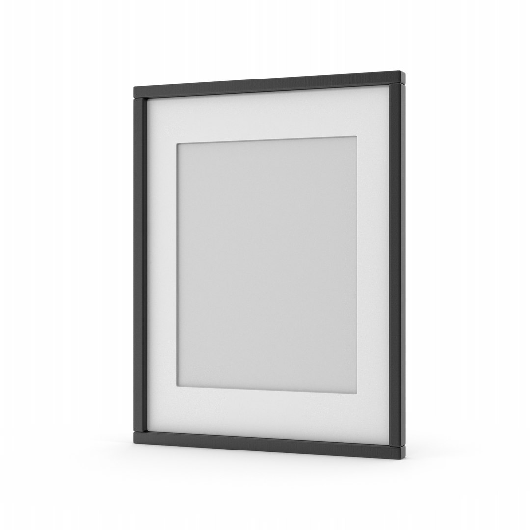 3D Black Picture Frame - TurboSquid 2116127