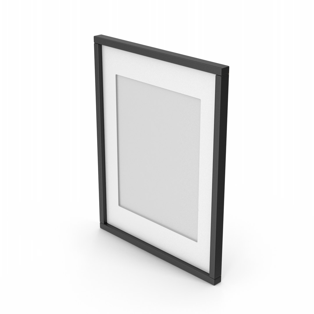 3D Black Picture Frame - TurboSquid 2116127