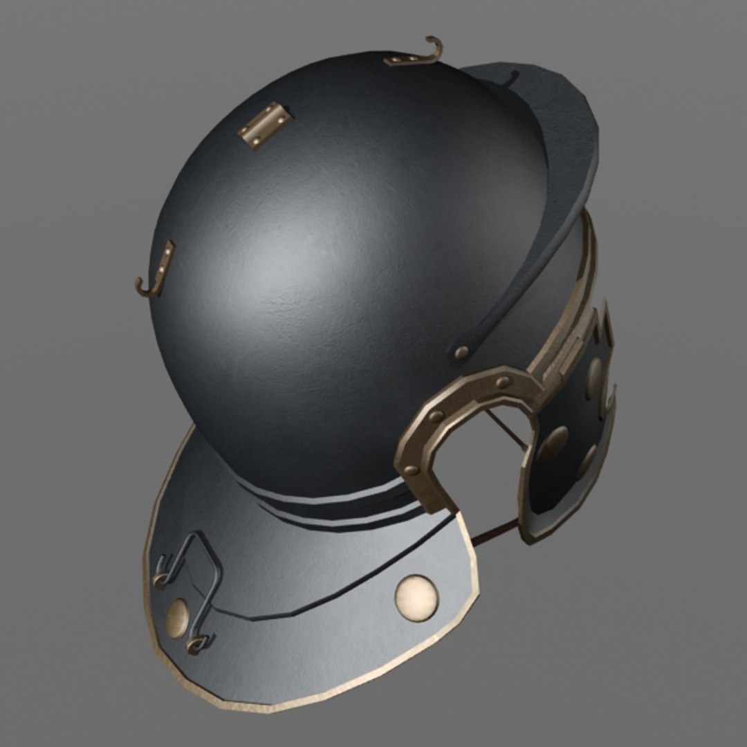Roman Legionary Helmet 3d Model
