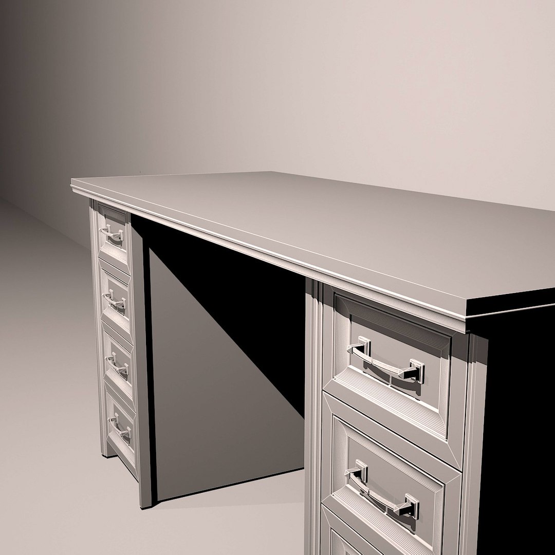 classic table 3d max