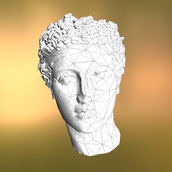 3d model ancient greek roman statue