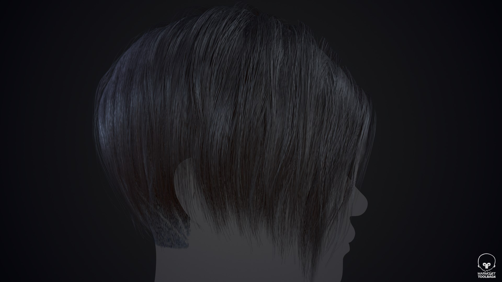 CPHair 3D Model - TurboSquid 1955100
