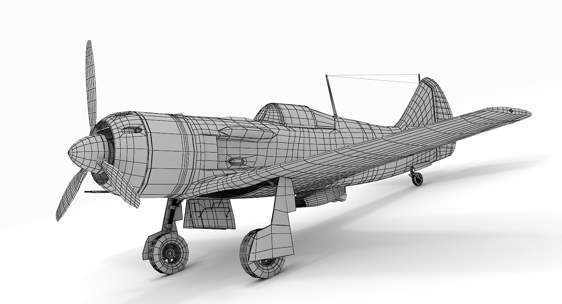 3d Obj Lavochkin La-9