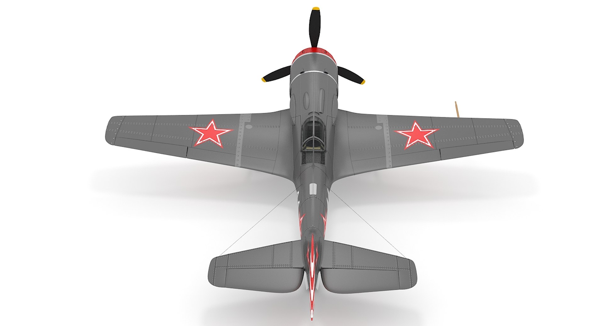 3d Obj Lavochkin La-9