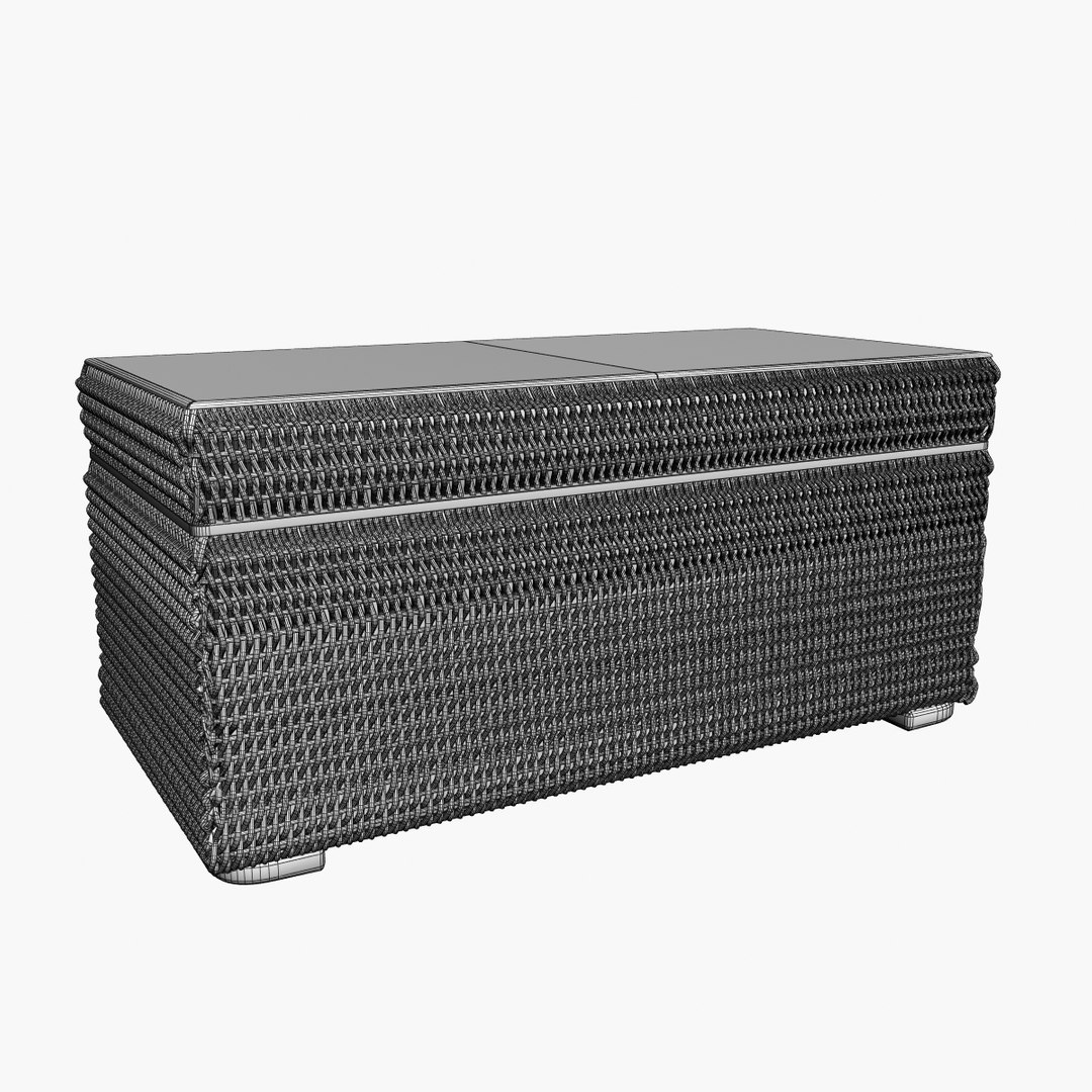 table woven storage 3d model