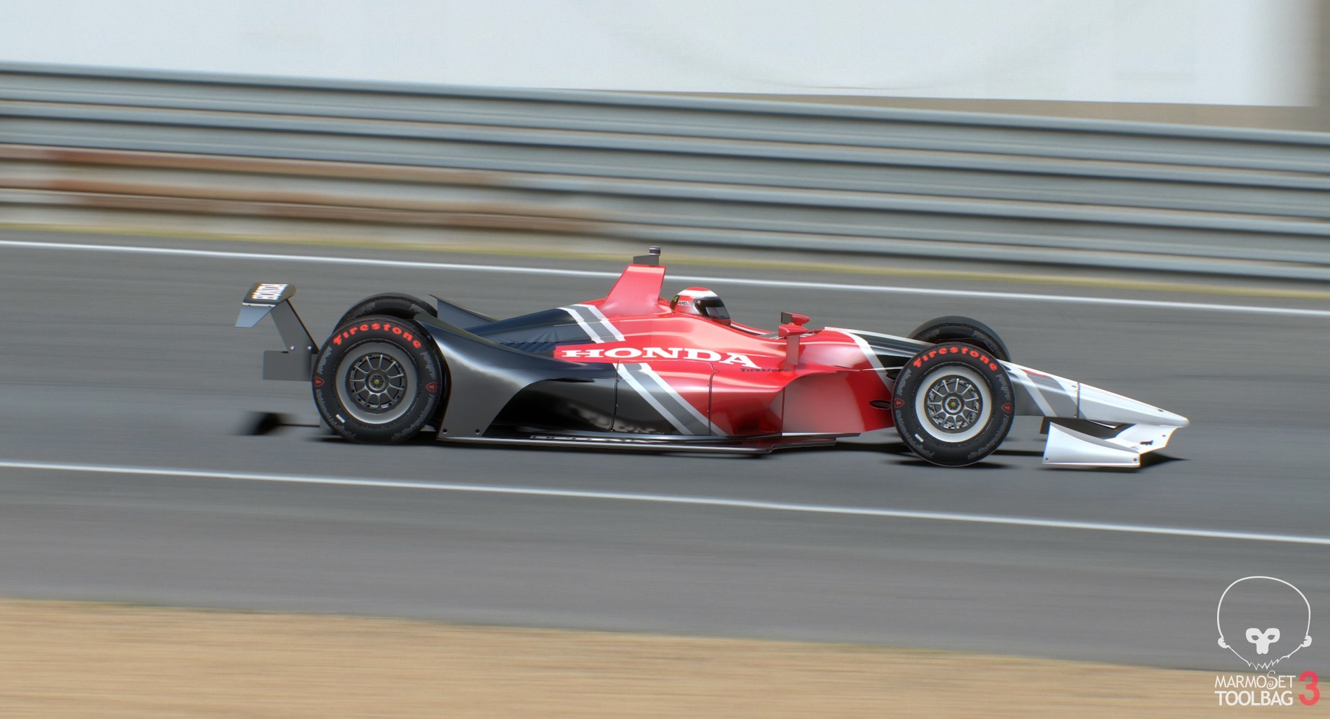 Generic Indycar Honda Season 3D Model - TurboSquid 1190558