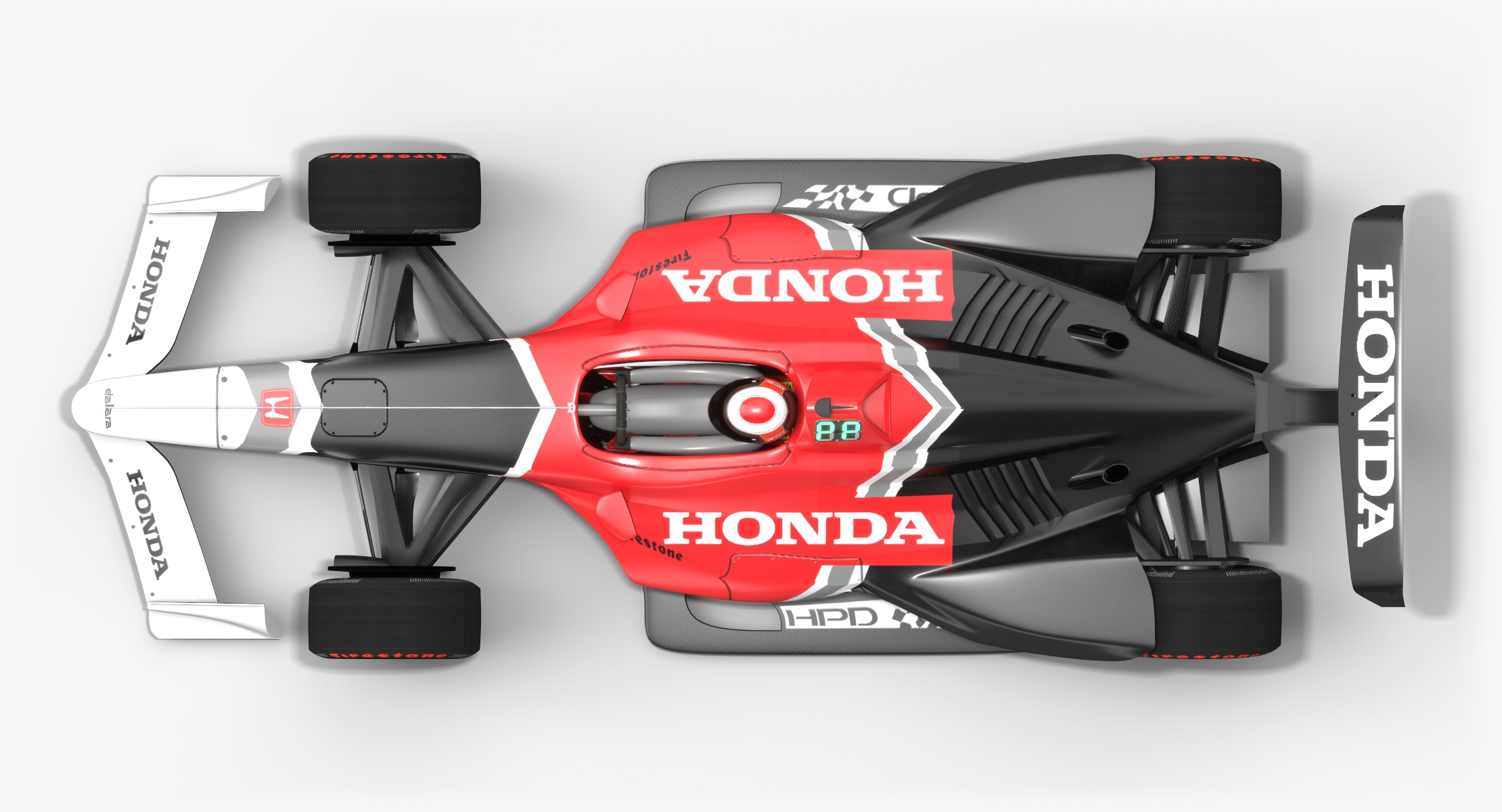 Generic indycar honda season 3D model - TurboSquid 1190558