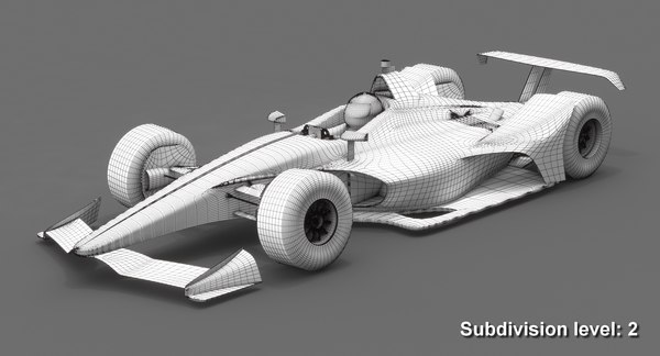 Generic indycar honda season 3D model - TurboSquid 1190558