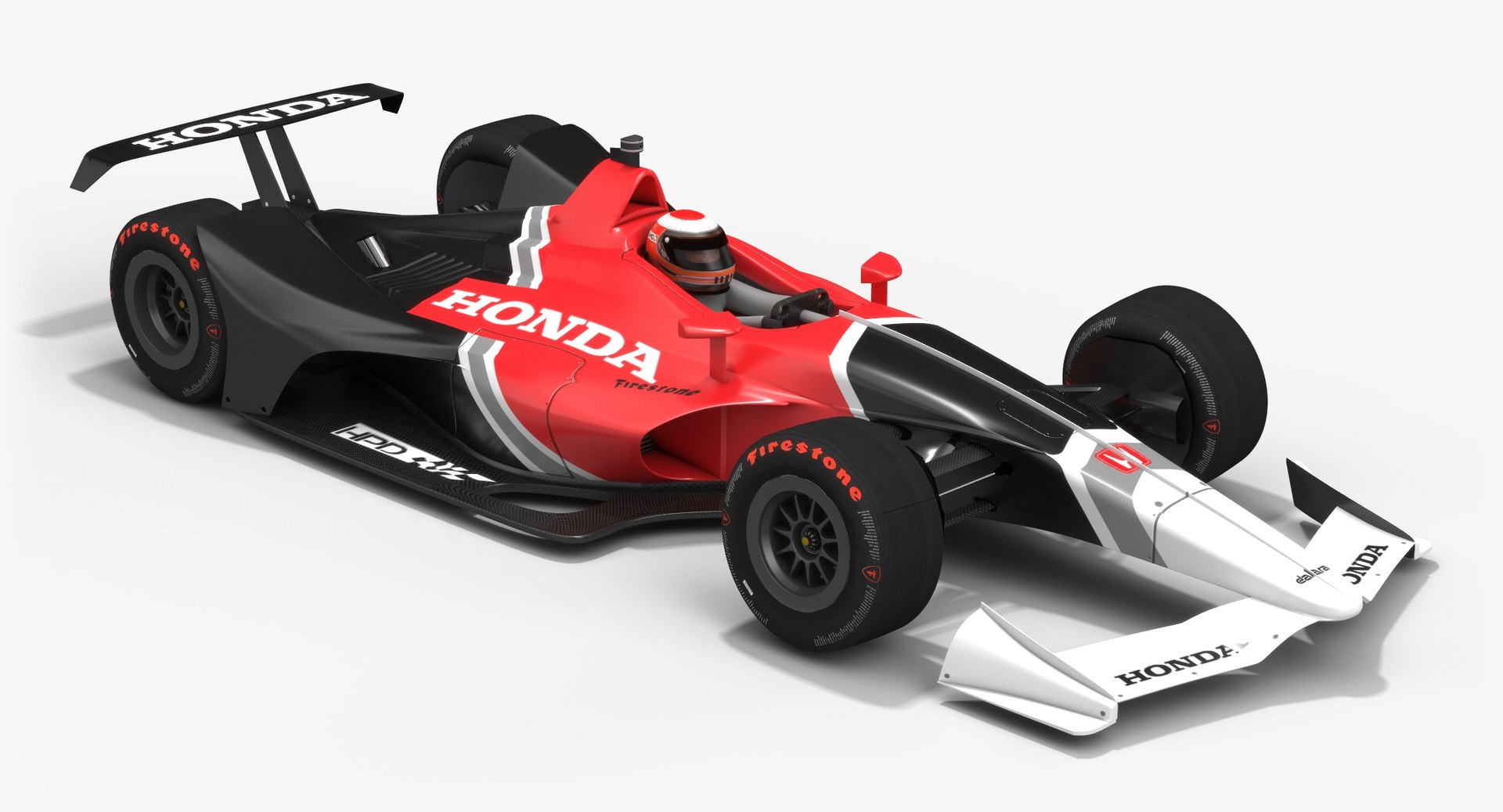 Generic Indycar Honda Season 3D Model - TurboSquid 1190558