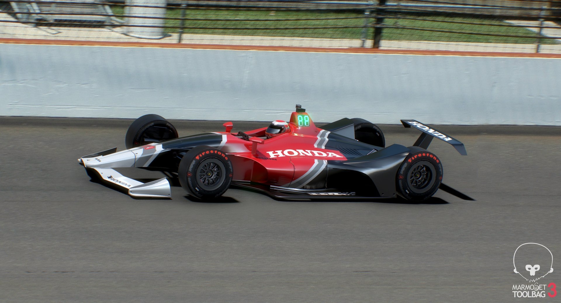 Generic Indycar Honda Season 3D Model - TurboSquid 1190558