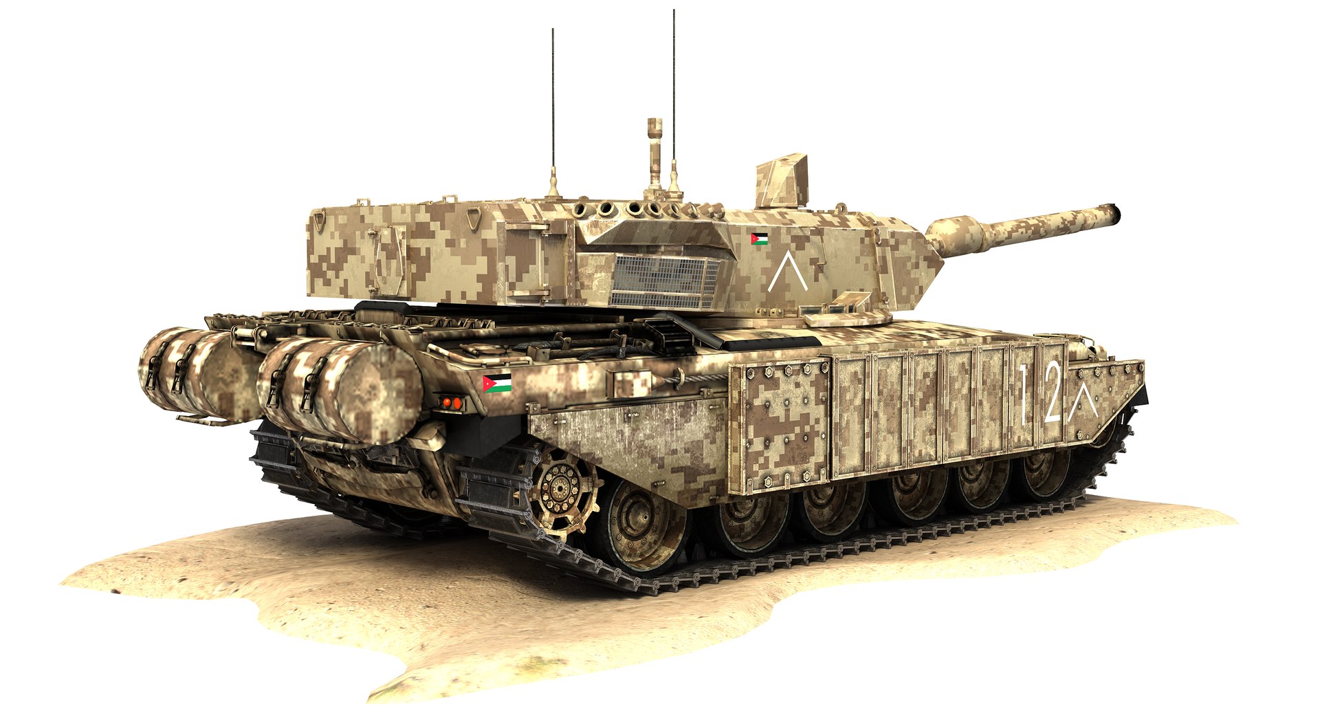 Max Challenger Battle Tank Falcon