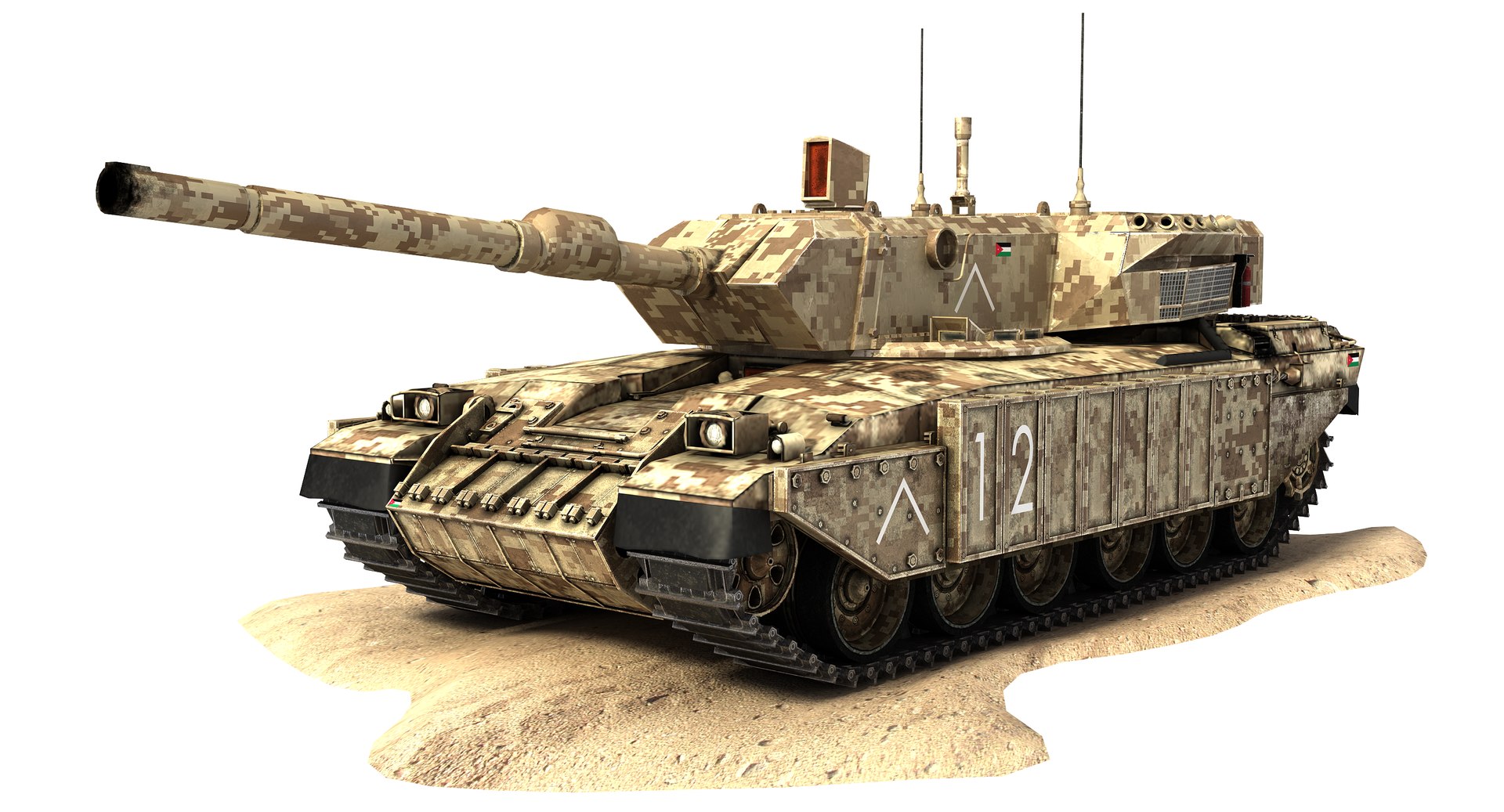 Max Challenger Battle Tank Falcon