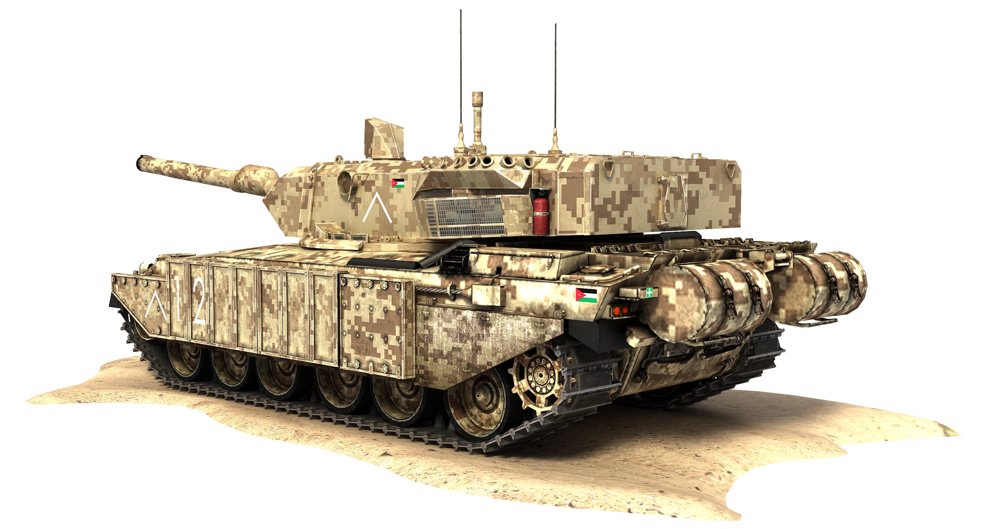 Max Challenger Battle Tank Falcon