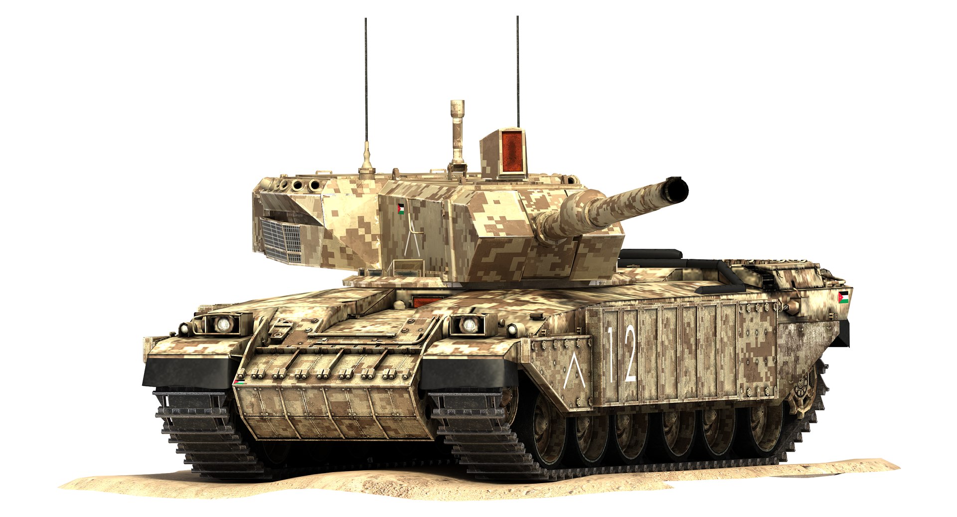 Max Challenger Battle Tank Falcon