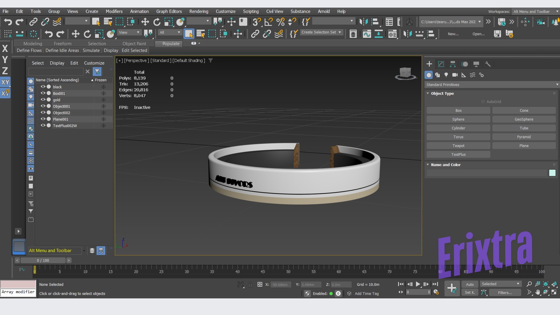 3D Round Cashier Table For Retail Stores 3D Model OBJ FBX 3DS 3DMax ...
